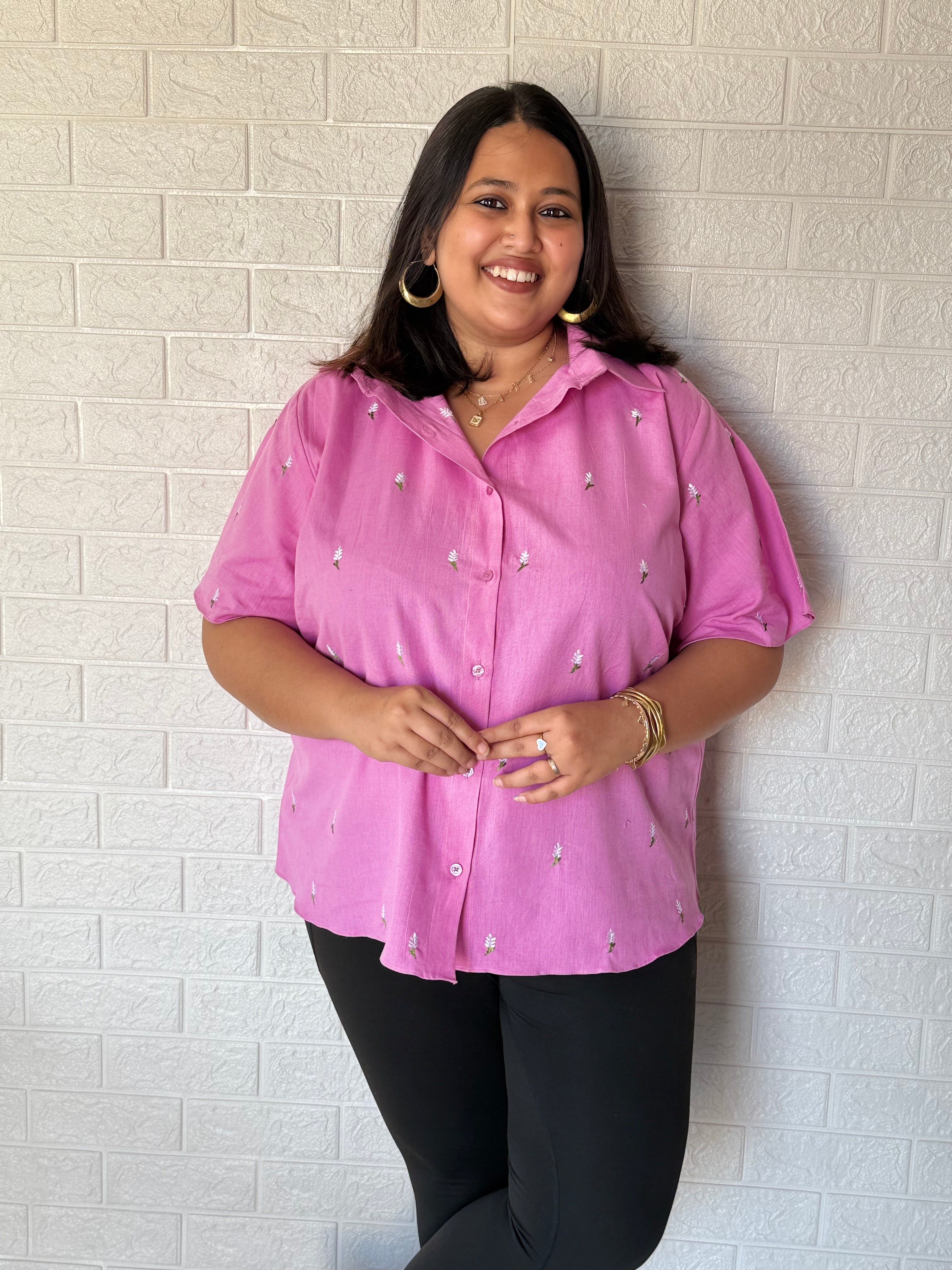Lavender Fields- Our Signature Cotton Shirt – Blush Tree